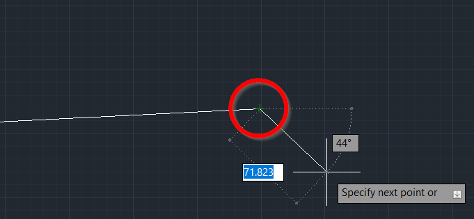Perpendicular Osnap tracking does not work reliably in AutoCAD