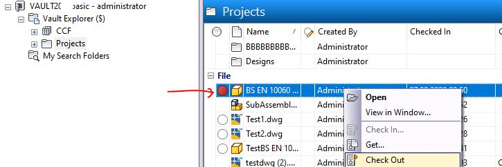Das Auschecken aus dem Vault Basic-Client hat keine Auswirkungen, wenn die lokale Datei geändert ...
