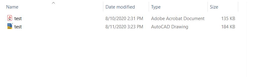 Incorrect file type association for AutoCAD backup (.bak) files