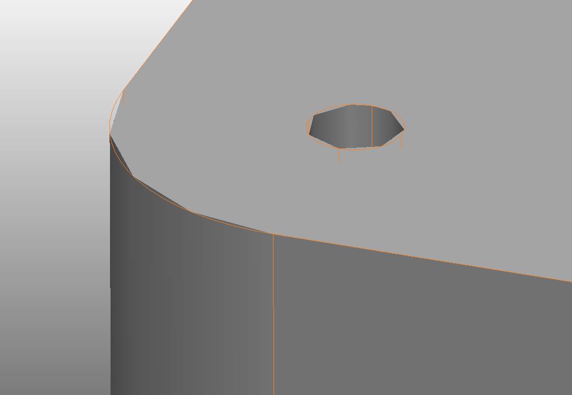 How to make cad model profile visualization smooth in PowerShape