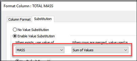 How to get total mass of each item in Parts List in Inventor drawing
