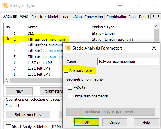 No results for model calculated in Robot Structural Analysis