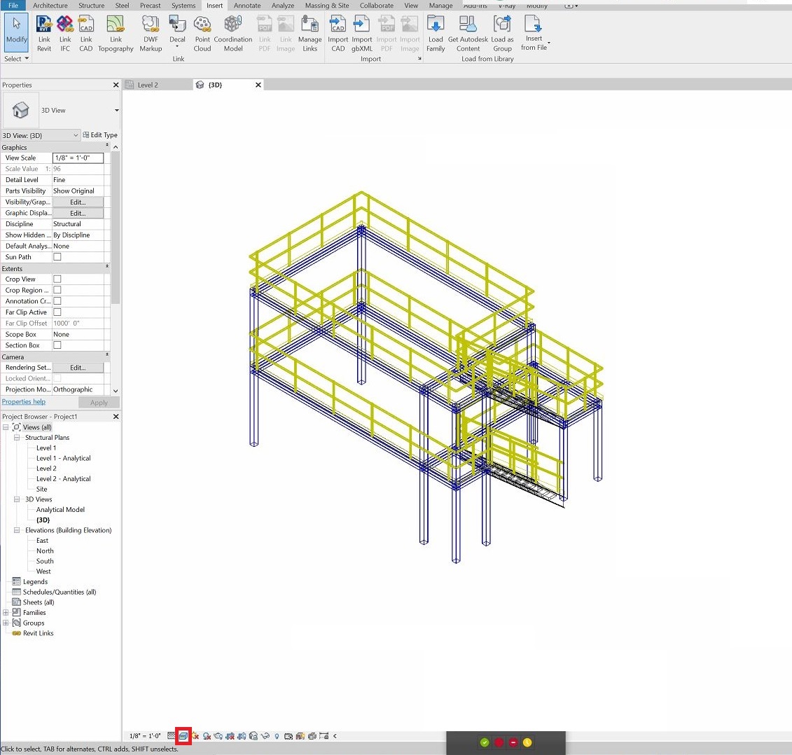Importing A DWG File From AutoCAD Plant 3D Into Revit Displays As 