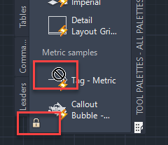 Unable to add or remove tool palette content in AutoCAD