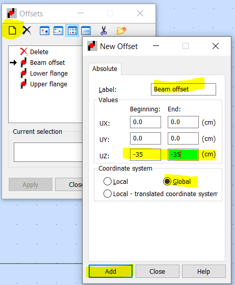 How to simulate stiffness of concrete beams supporting slabs in Robot ...