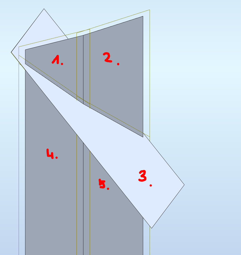 How to mesh intersecting panels in Robot Structural Analysis