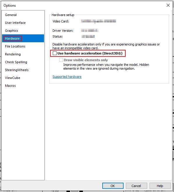"An error has occurred while drawing the contents of this window" when ...
