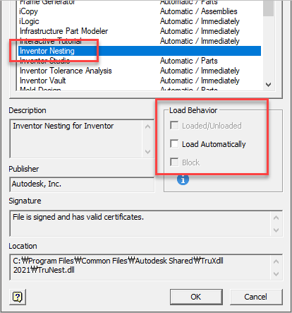 Right-click menu disappears in assembly BOM and Open from Vault dialog boxes in Inventor