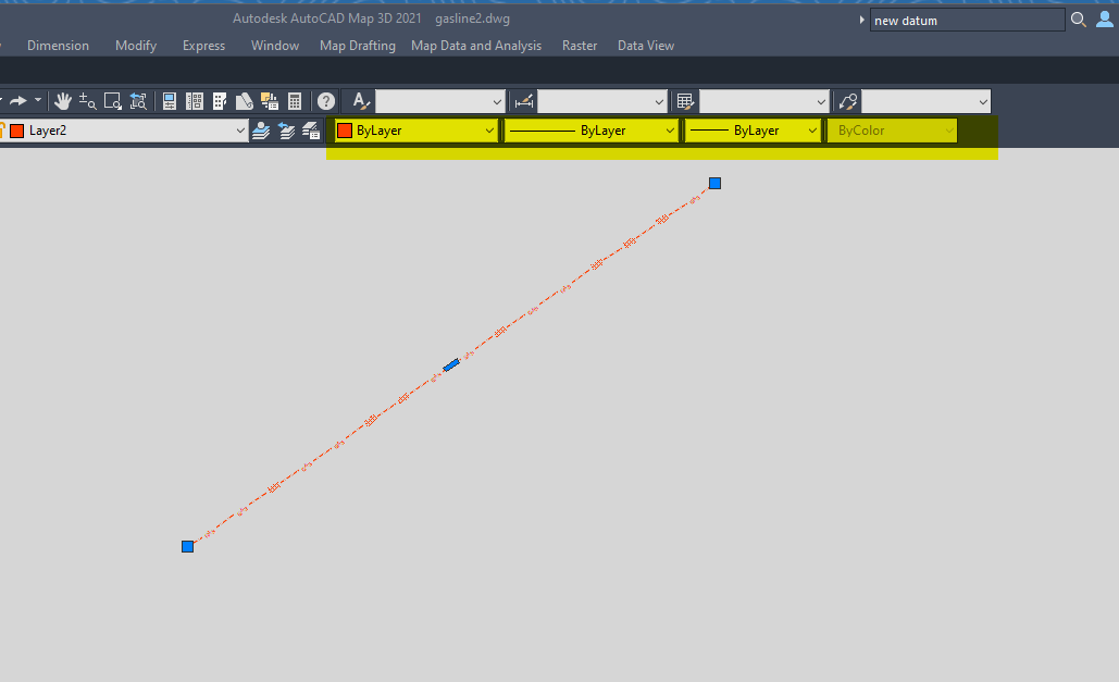 Line type and line weight not visible in Menu of classic workspace in ...