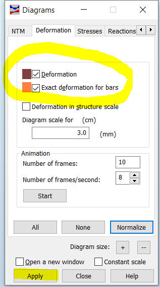 Qual é o significado de NTM como guia de Diagramas para a caixa de ...