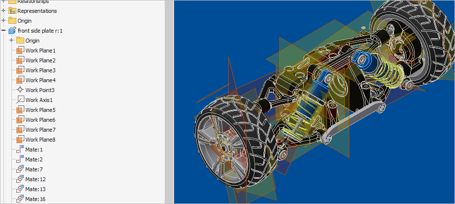 Creating workplane turns back on visibility of other workplanes in Inventor