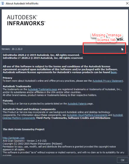 Model Builder and New Model Icons are missing on the InfraWorks home page