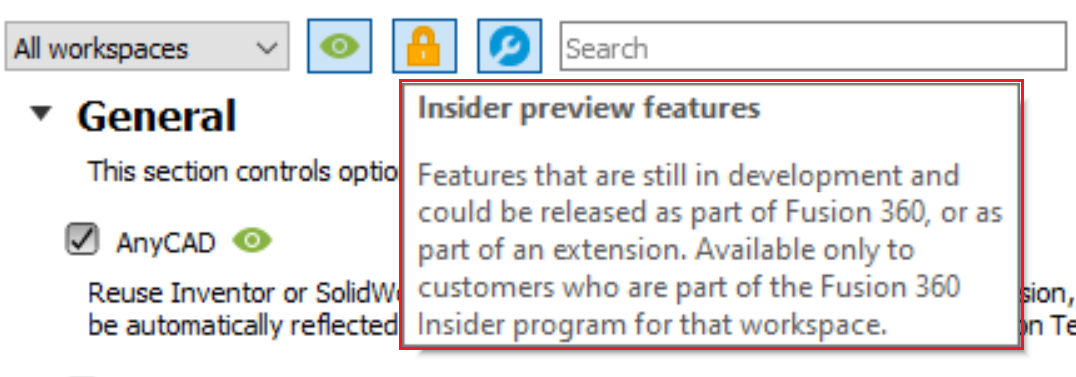 如何在 Fusion 中访问锁定的预览功能