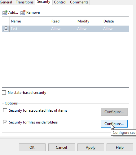 Vault Users Group unable to see files in specific folders