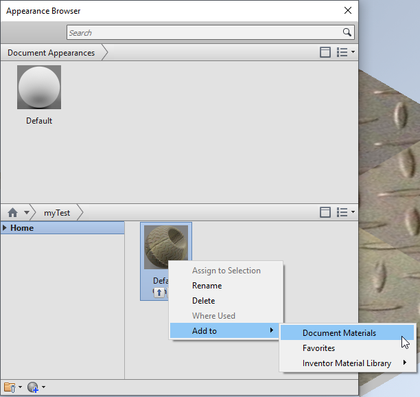 Appearance of part face gets replaced after adding a hole in an ...