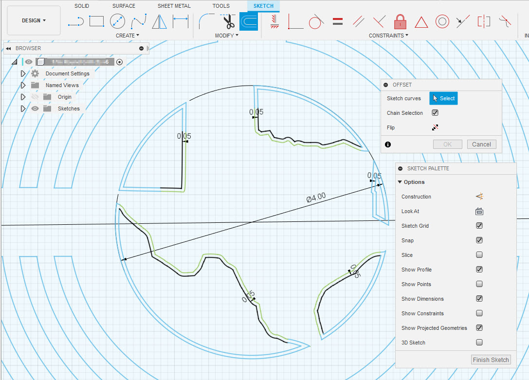 "Enabled feature flags: setup-sheet-viewer tool-library-v4-release..." appears in Fusion Manufacture