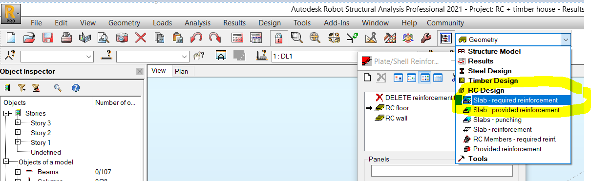 Too large reinforcement area and too big deflection while concrete slab ...