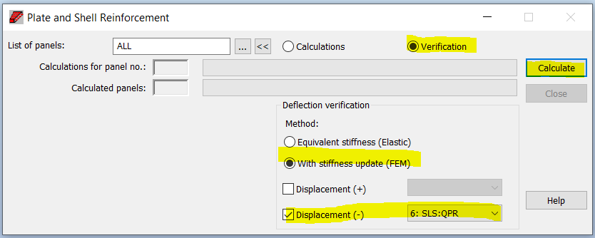 Too large reinforcement area and too large deflection while concrete ...