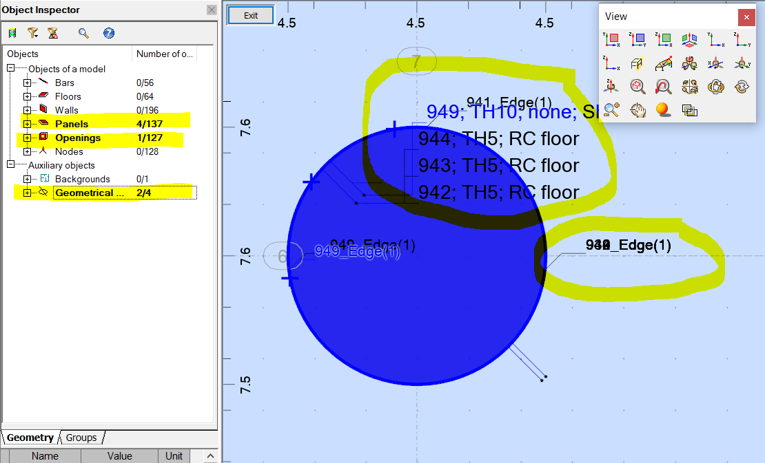 Program freezes while finite mesh generation in Robot Structural Analysis