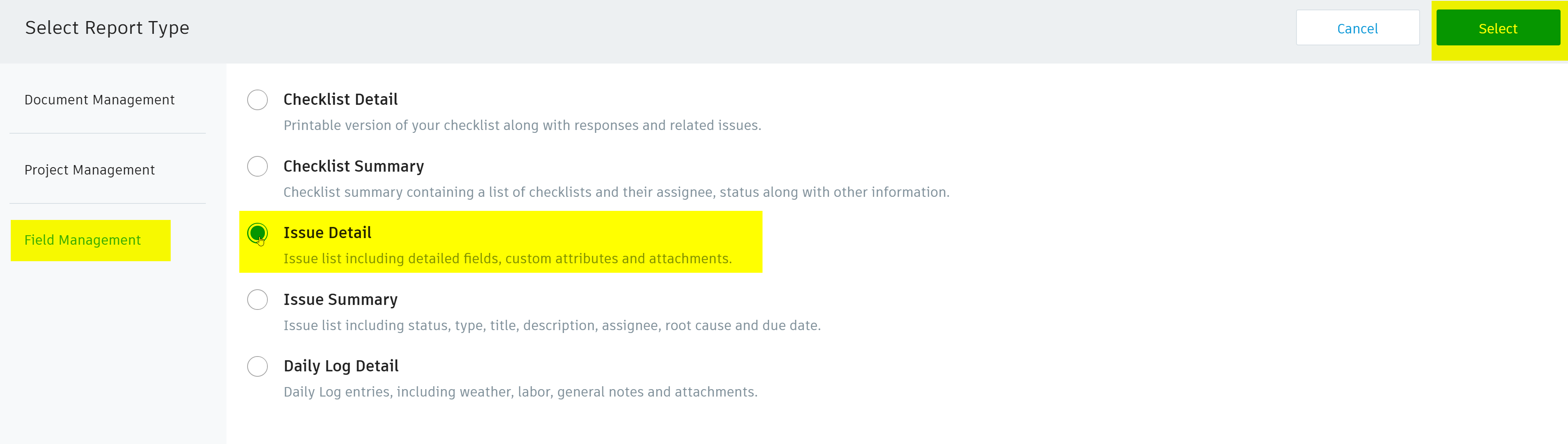 How to export an Issues report to include attachments and locations in ...
