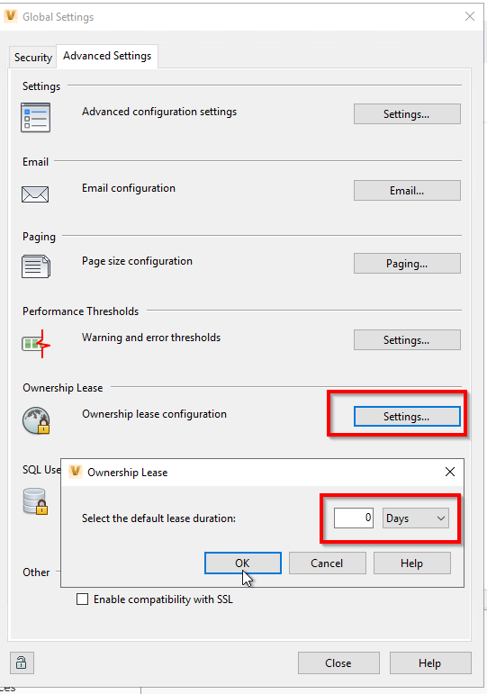 Files, Items and Folders in Vault are locked
