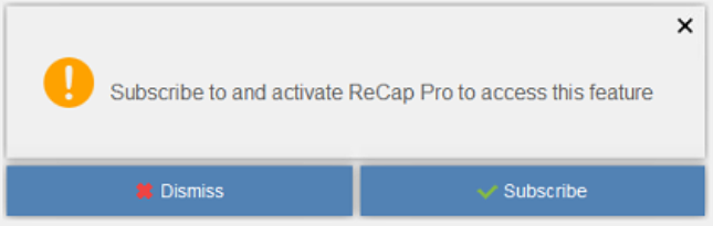 "Subscribe to and activate ReCap Pro to access this feature" when trying to create a 3D project ...