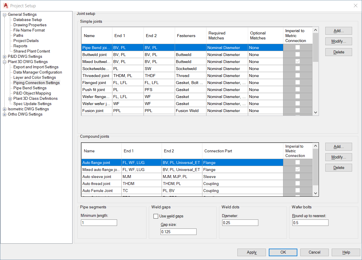 How to create an end code in AutoCAD Plant 3D