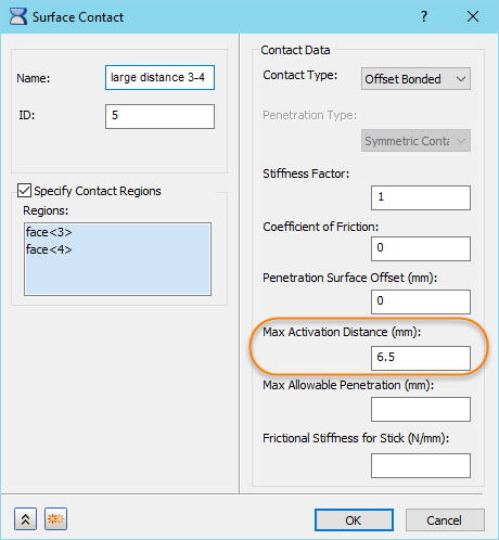 Results inaccurate when using multiple solver contacts in a Nastran analysis
