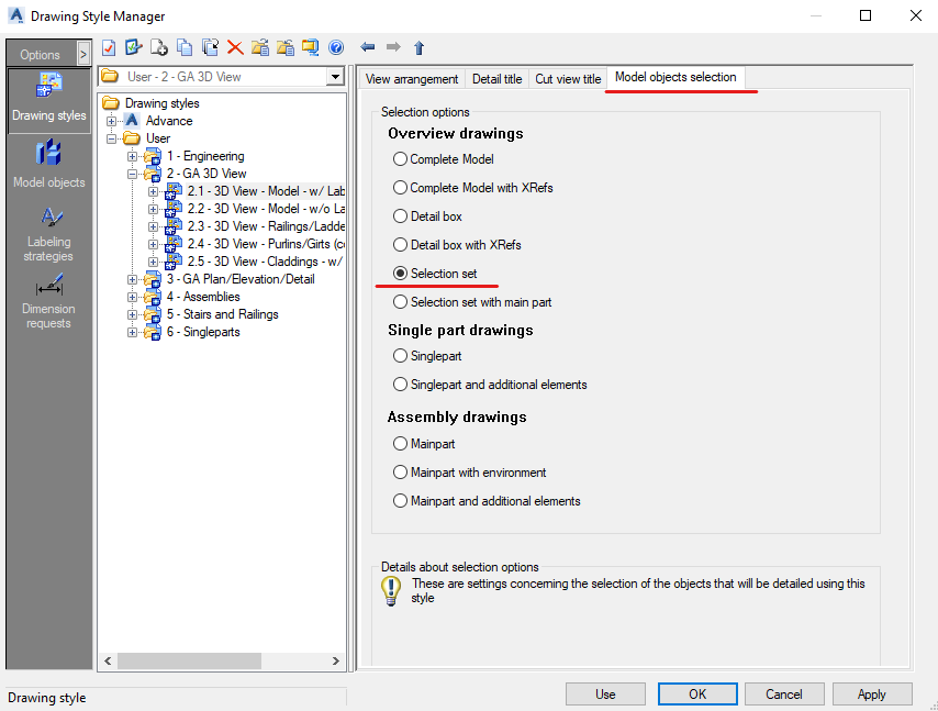 Overview drawing set to "Unknown" and detail view become empty after ...