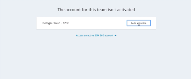 How to create a new BIM 360 Activation or convert a Trial subscription ...
