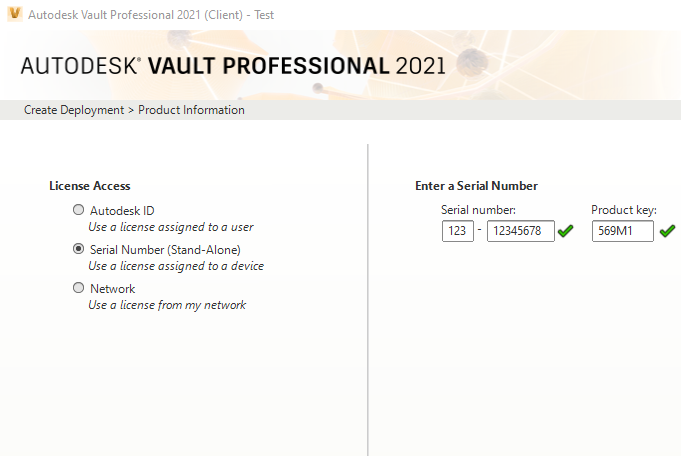 Vault Office is grayed out under product to be installed in Vault ...