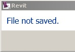 将特定文件同步到Revit Server时显示“无法完成此操作……”