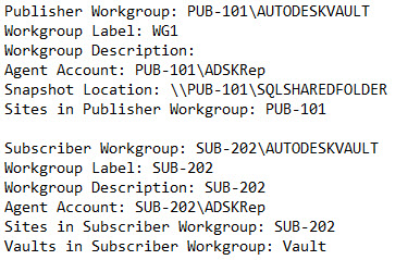 Autodesk Vaults Underlying SQL Replication Technology Changes in Vault ...