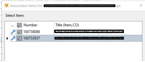 File is associated with multiple Items when performing an "Assign/Update Item" command in Vault
