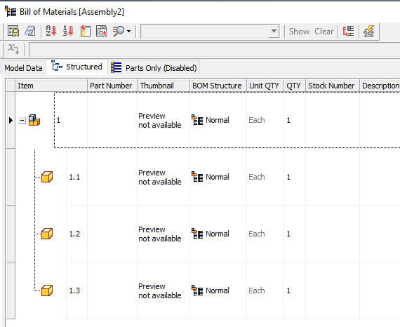 Wrong Item Number for newly inserted Parts in an Inventor Assembly