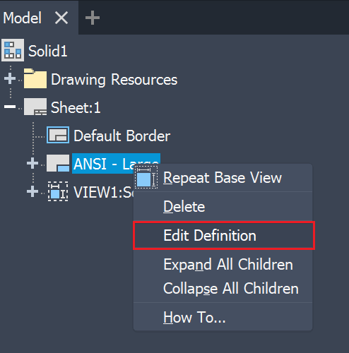 Link Inventor Part Revision to Drawing Title Block