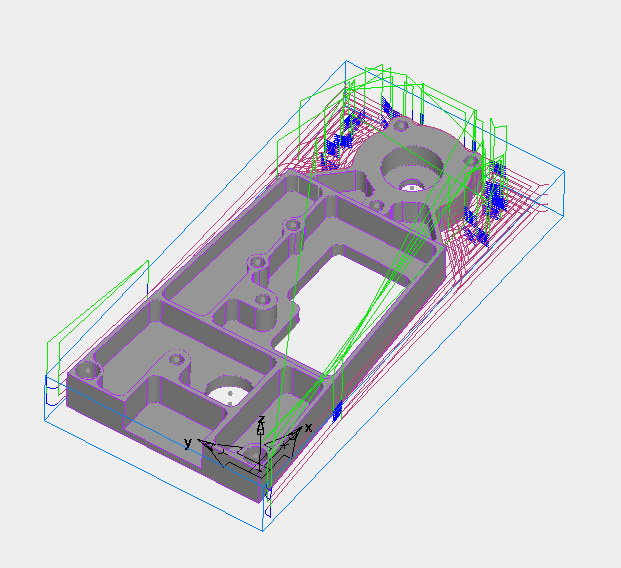 How to control areas that are machined when surface milling in FeatureCAM.