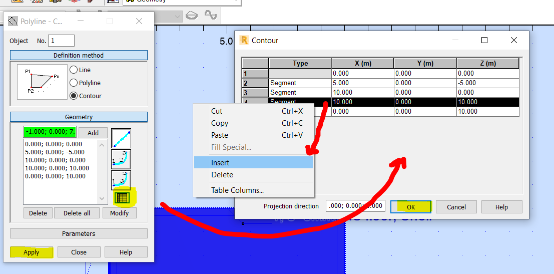 How to modify panel or cladding geometry in Robot Structural Analysis