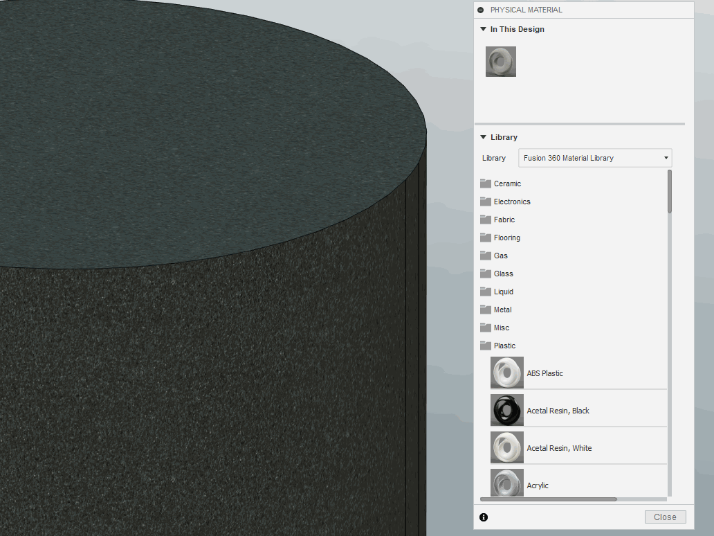 Hinzuf gen Von Benutzerdefinierten Materialien In Fusion 360