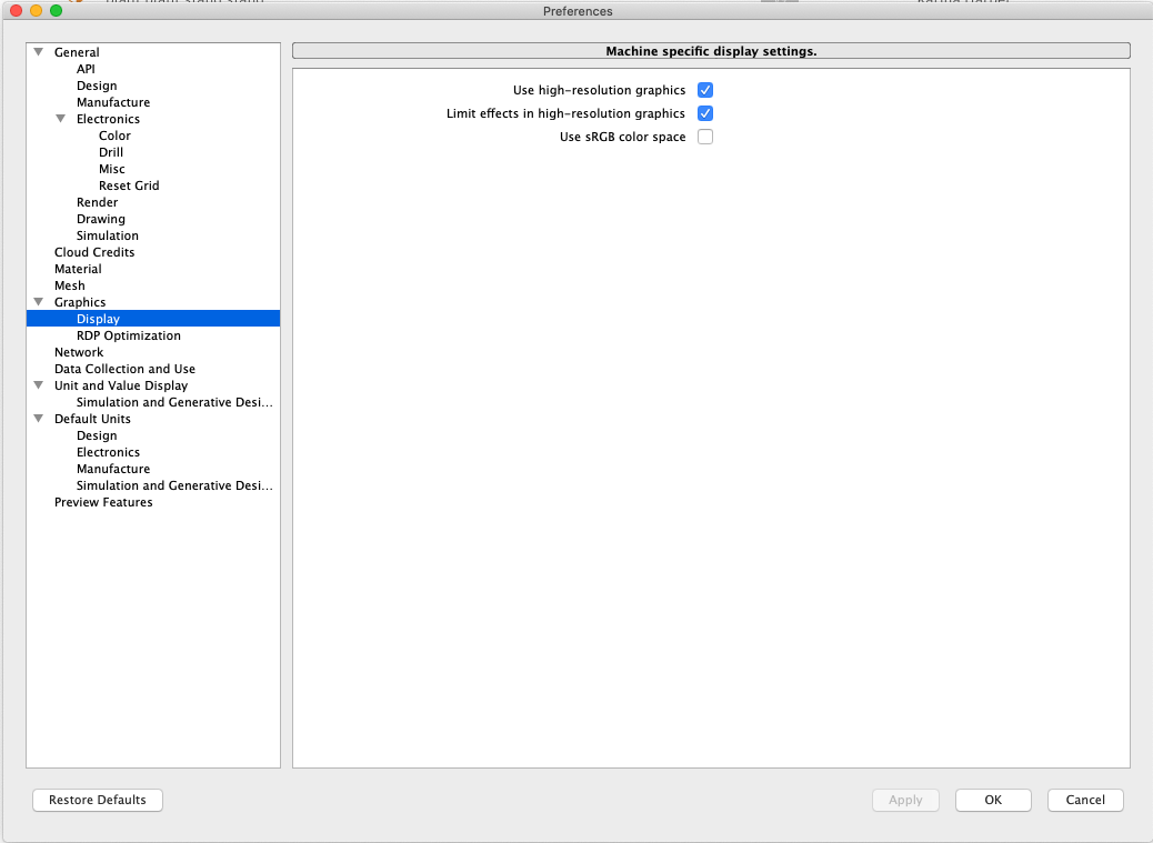 Poor display performance using Fusion on a high-resolution monitor
