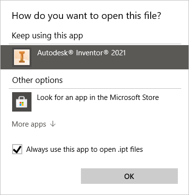 Inventor files are shown with same Inventor 'I' icon instead of ...