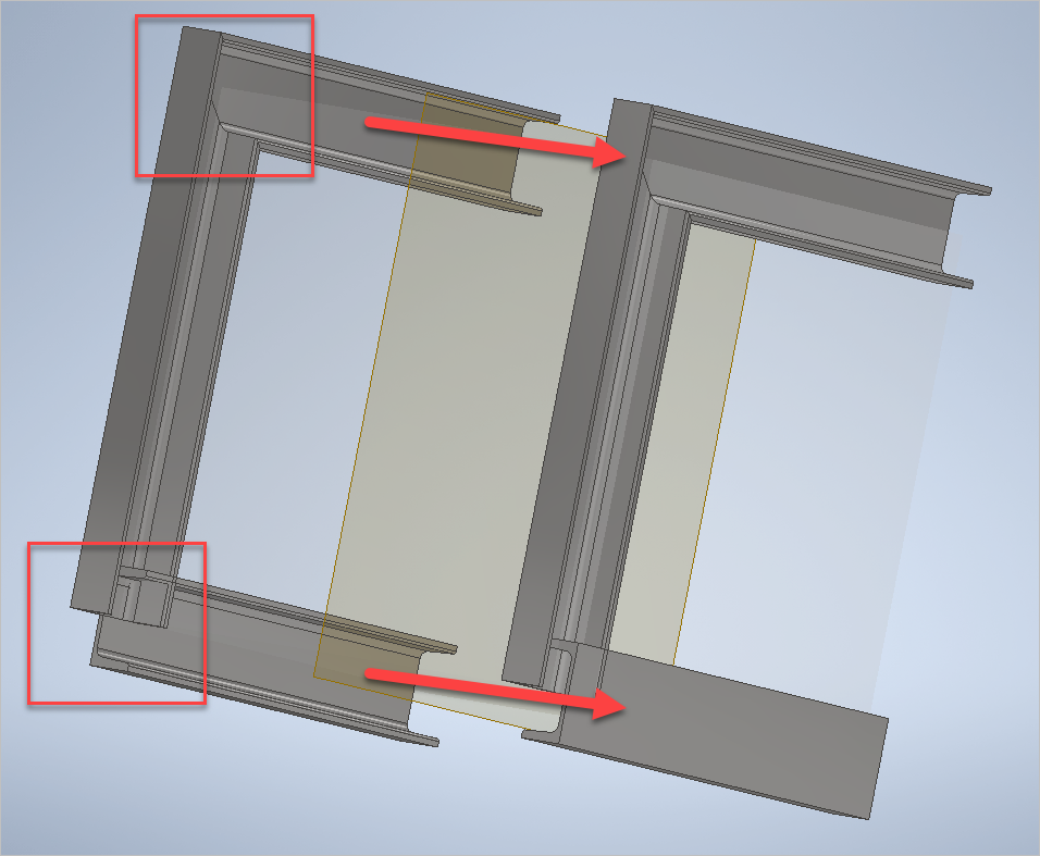 Frame members with miter cuts are not correctly mirrored in Inventor
