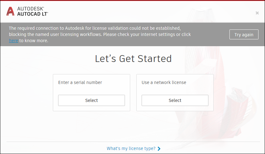 Single-user or Sign In option is missing from the Let's Get Started Screen when activating an ...