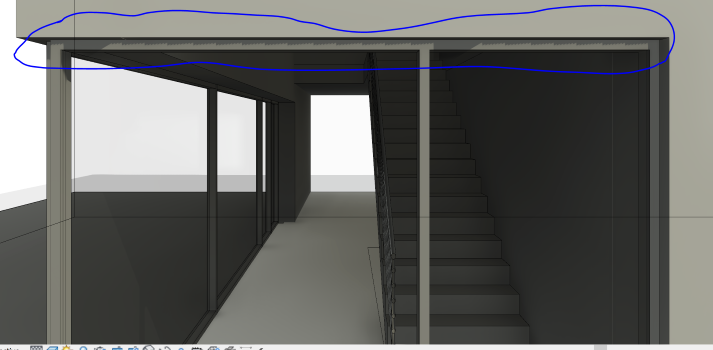 Error with shadows displayed in 3D view in Realistic mode in Revit
