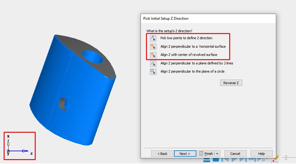 How to align an unusual shaped part in FeatureCAM