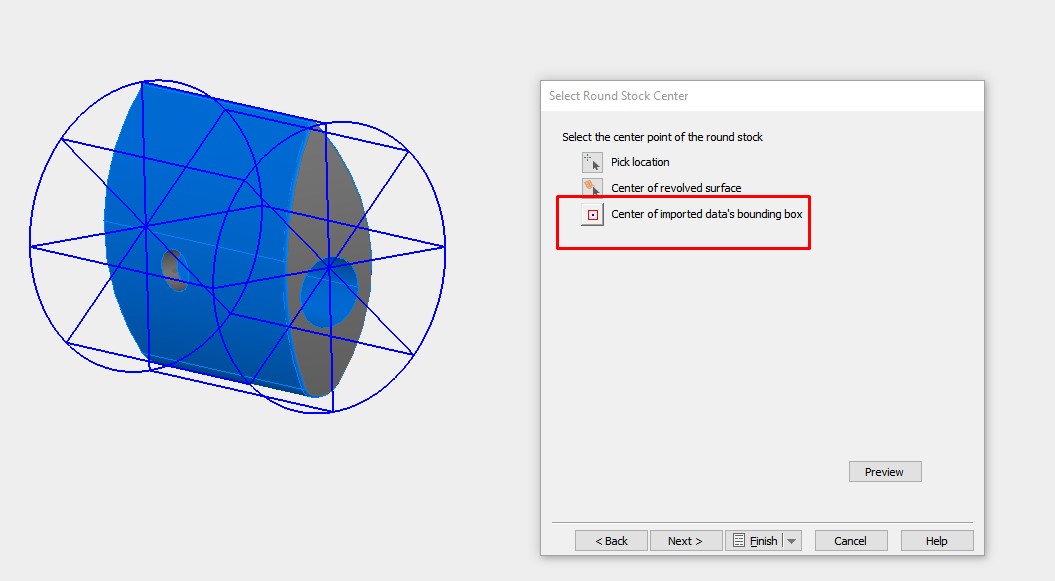 How to align an unusual shaped part in FeatureCAM