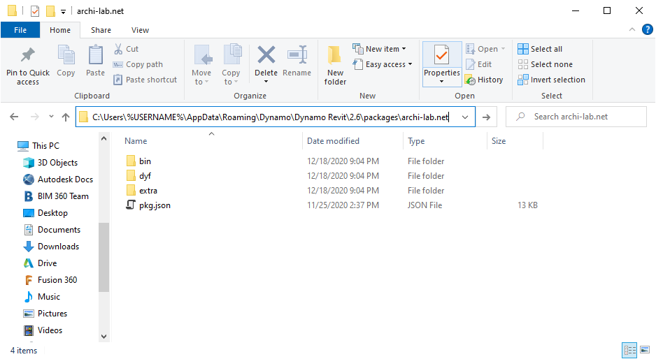 How to manually install additional Dynamo packages containing nodes for Revit