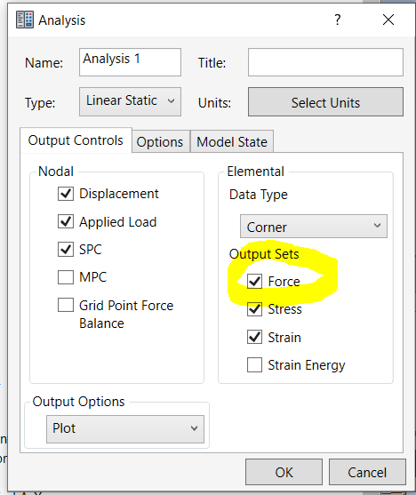 Presentation of total force applied to point which is common for two ...