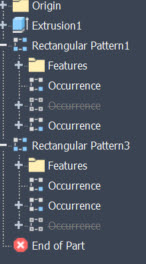 Occurrences of a Pattern feature cannot be suppressed with Model States ...