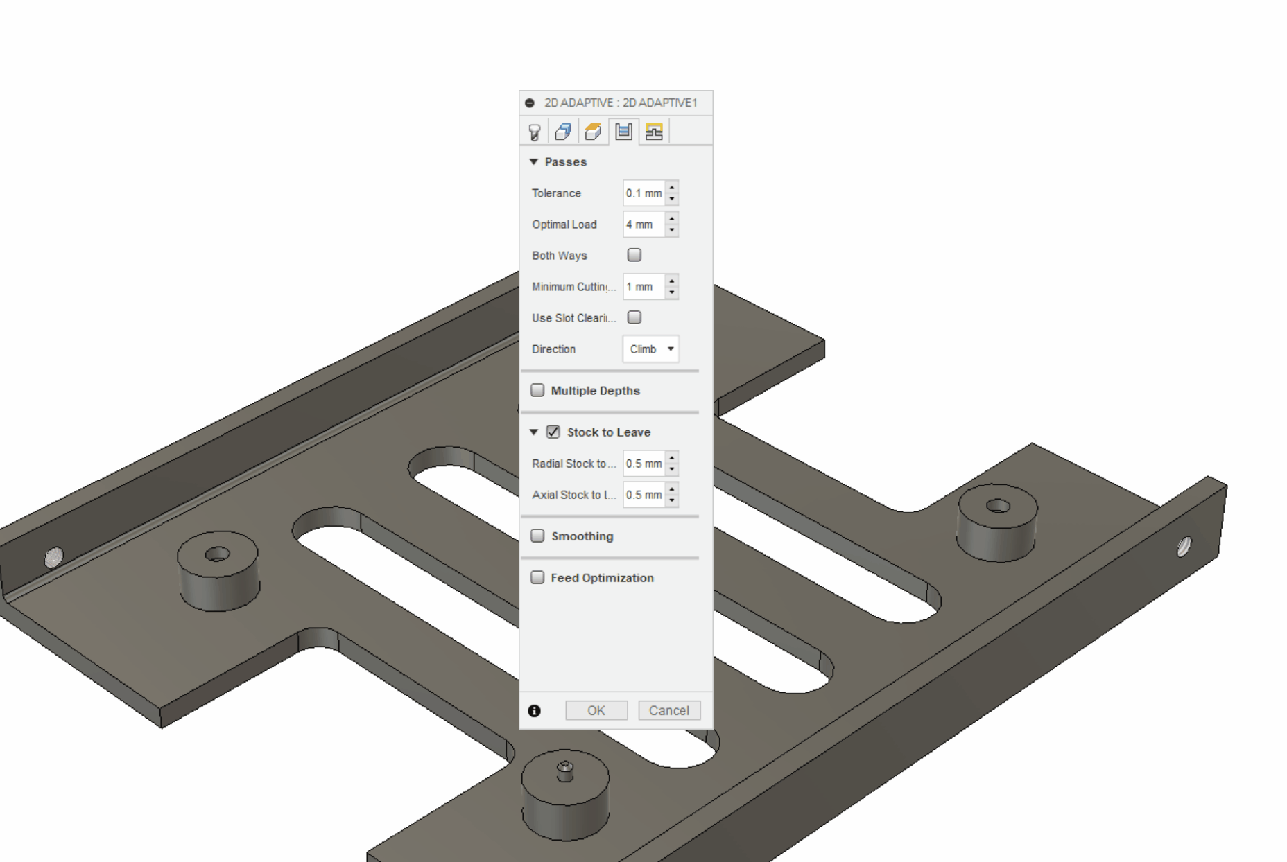 How To Resize A Fusion 360 Dialog Box